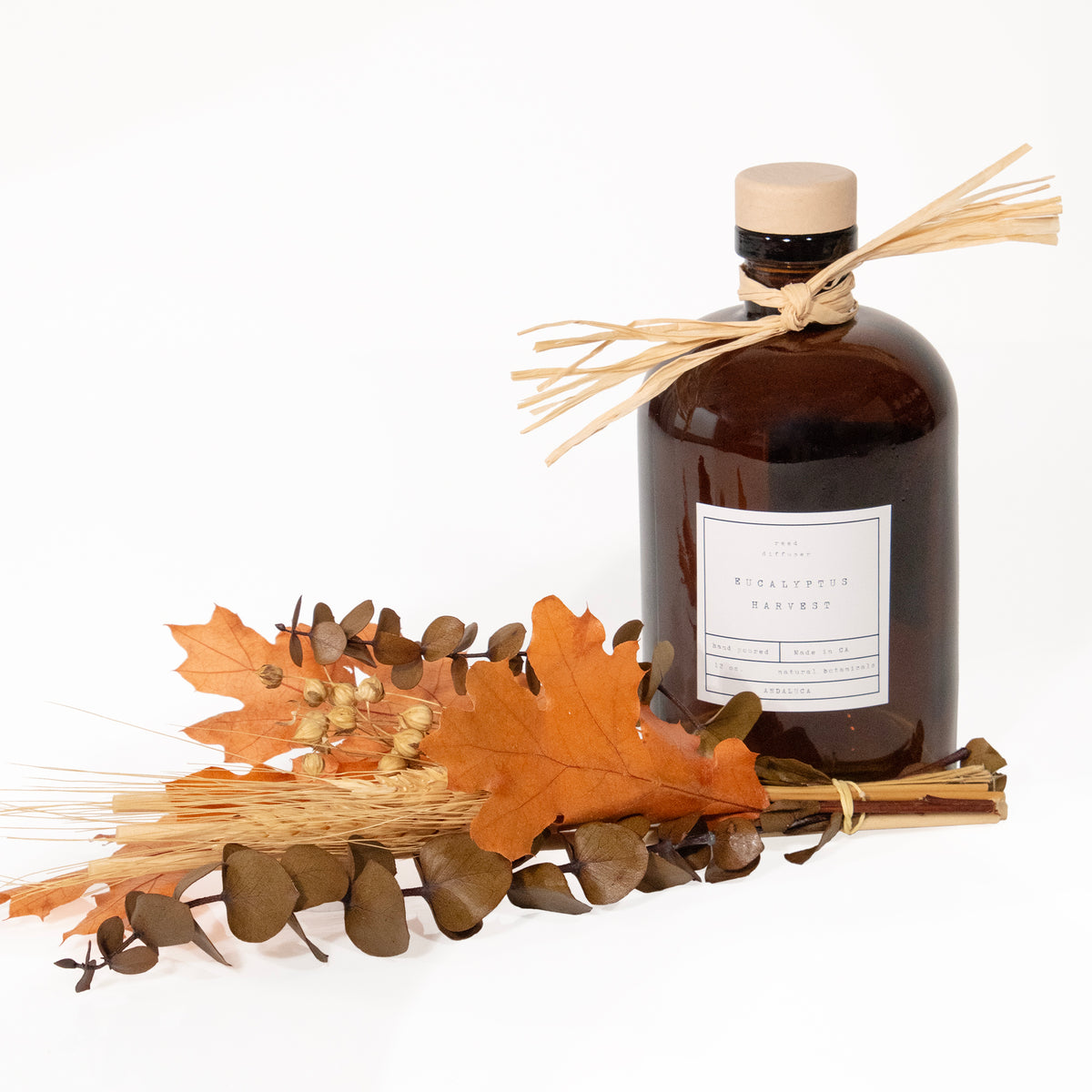 Eucalyptus & Botanicals Diffuser: Eucalyptus Harvest — Andaluca Home